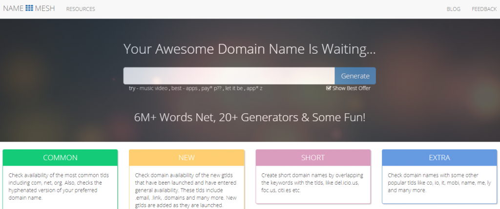 Best Domain Name Generators for Discovering the Domain Name of Your ...