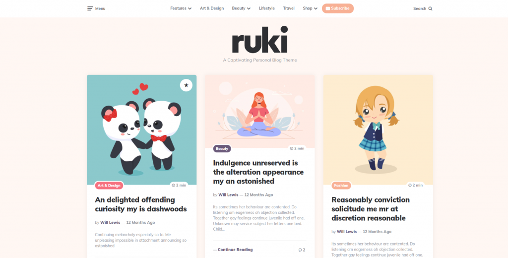 Best Feminine/Girly WordPress Themes: Give Your Site That Contemporary ...