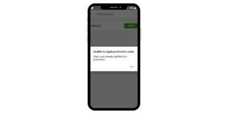 Fix 'Oops, You Already Applied This Promotion' Error on Uber Eats