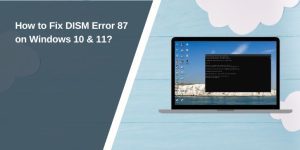 How to Fix DISM Error 87 on Windows 10 & 11?