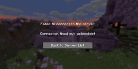Minecraft getsockopt Error: What It Means and How to Fix It